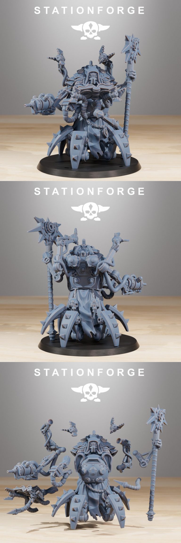Desire FX 3d models | Station Forge – Scavenger the Librarian