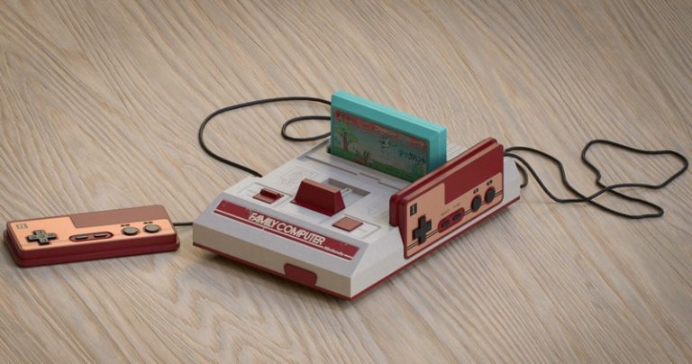Desire FX 3d models | Nintendo Famicom 1983