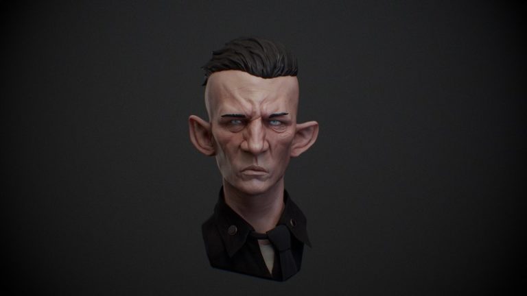 Desire FX 3d models | Dishonored 2 Character Head