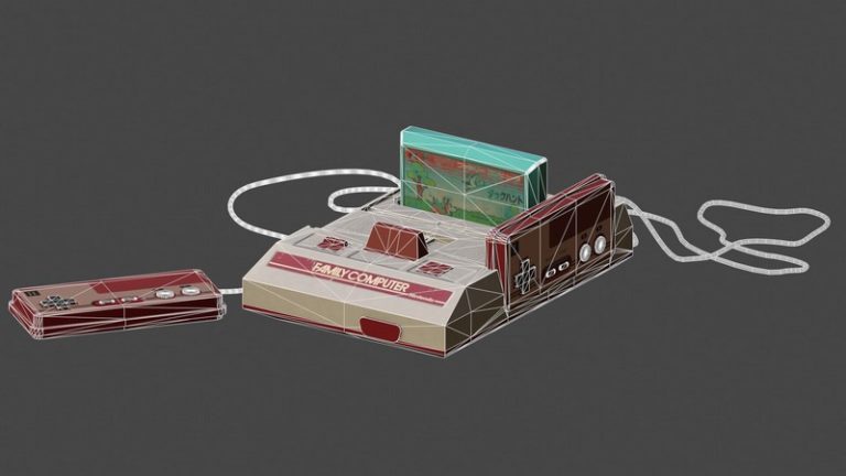 Desire FX 3d models | Nintendo Famicom 1983