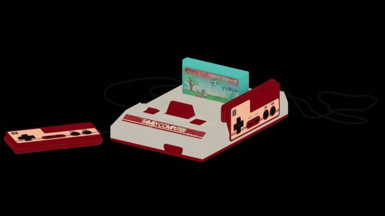 Desire FX 3d models | Nintendo Famicom 1983