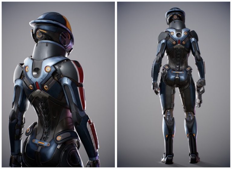 Desire FX 3d models | N7 Soldier Mass Effect Fan Art