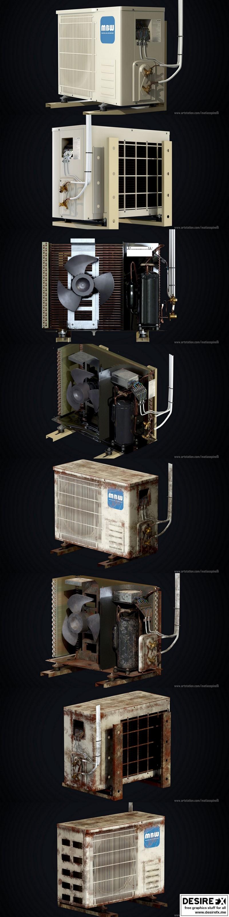 Desire FX 3d models | Air Conditioner