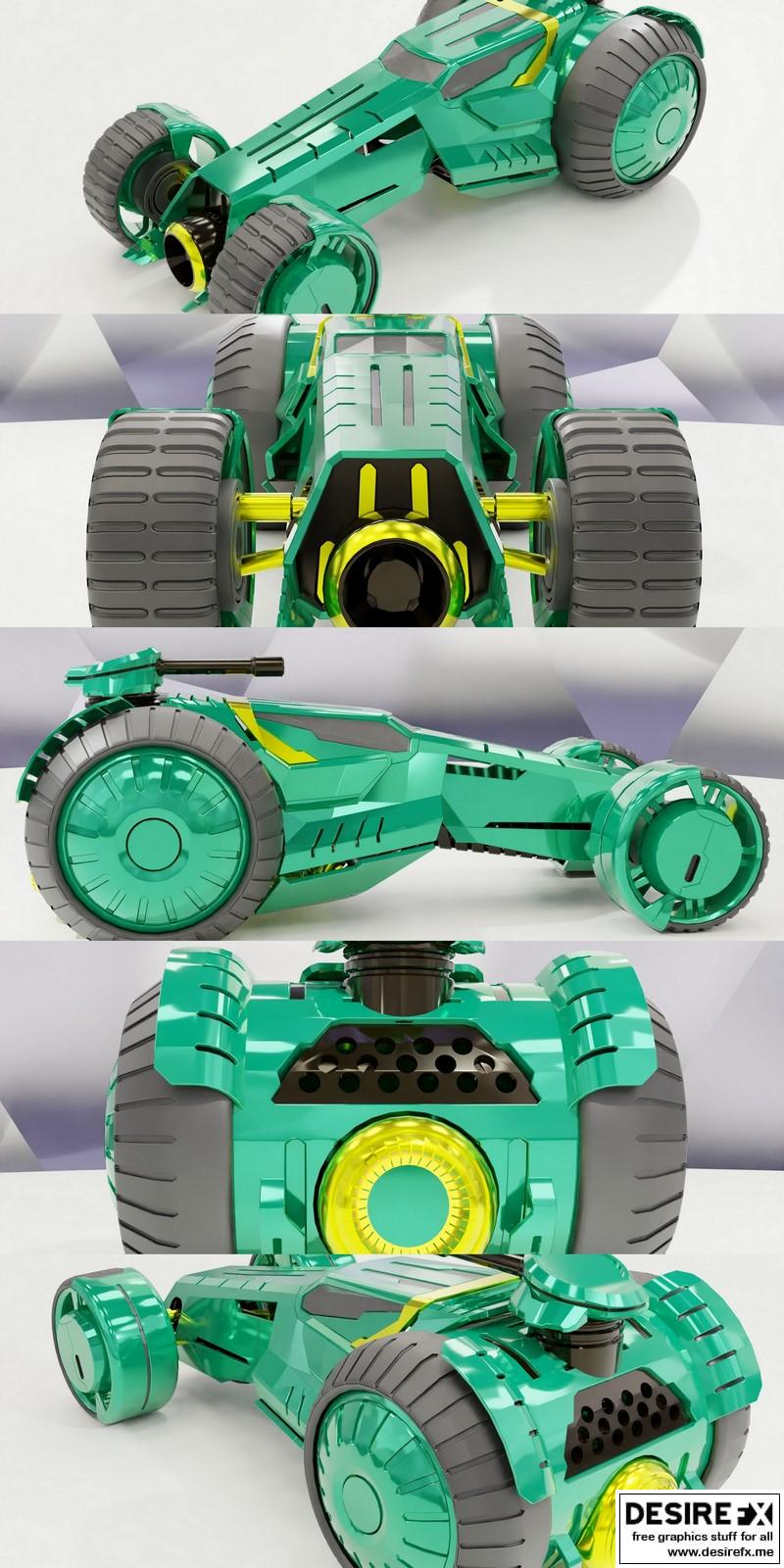 Desire FX 3d models | Combat Vehicle