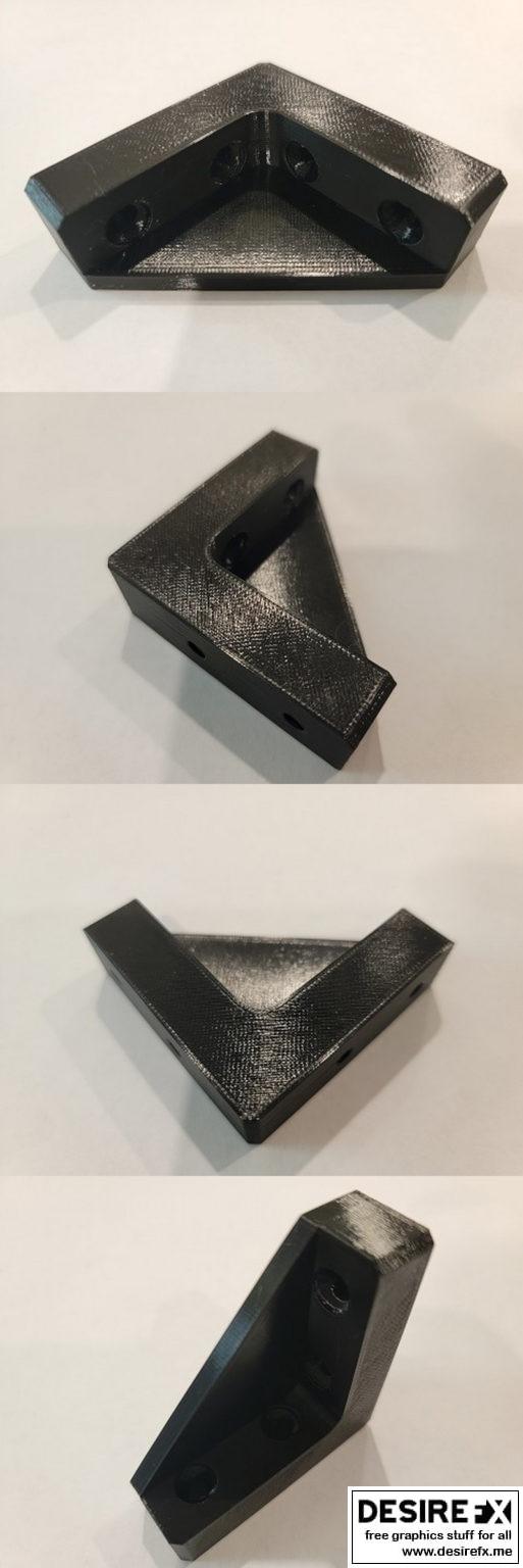 Desire FX 3d models | Corner Bracket 2 – 3D Print Model STL