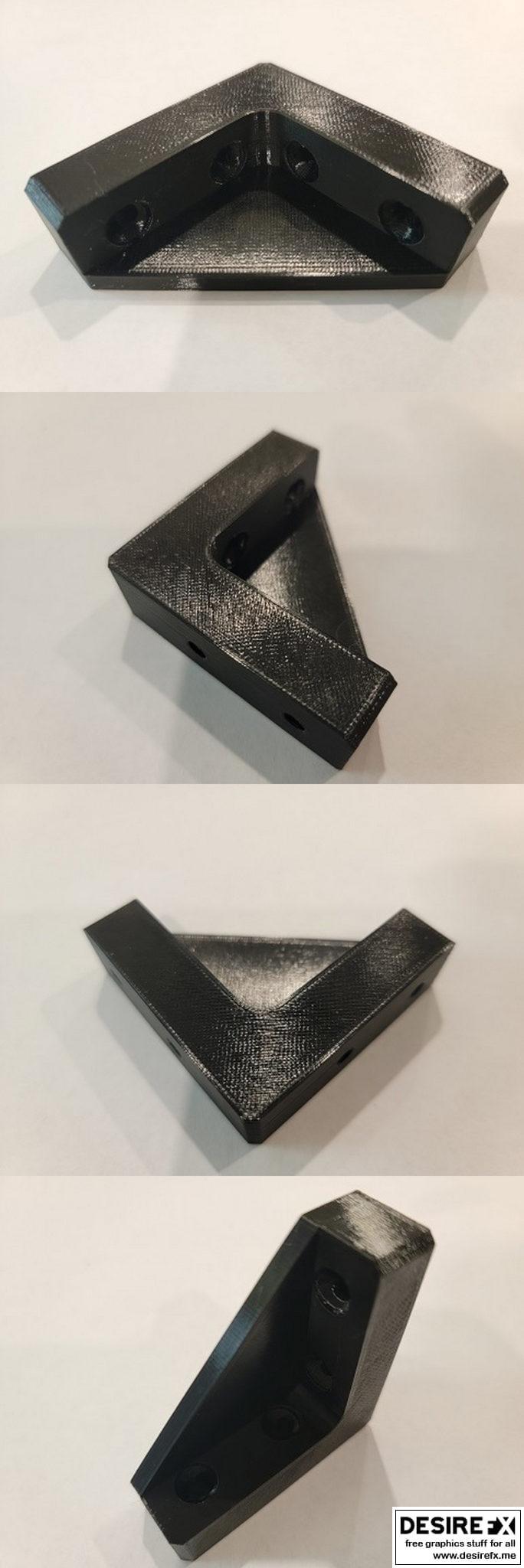 Desire FX 3d models | Corner Bracket 2 – 3D Print Model STL