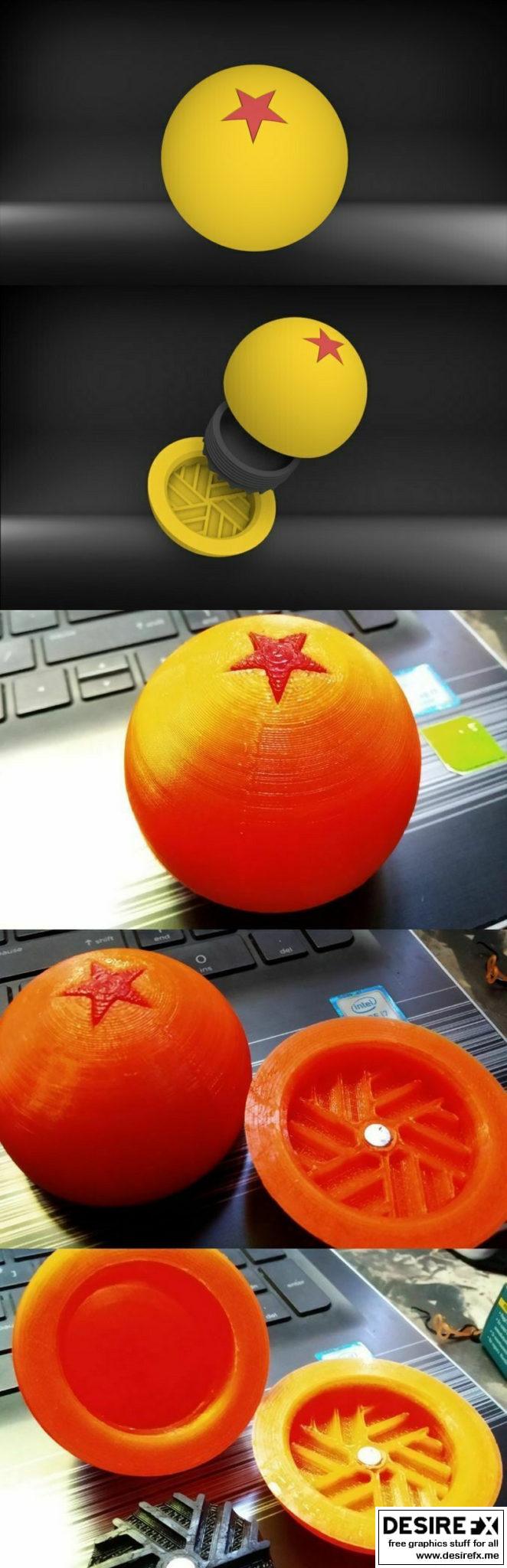 Desire FX 3d models | Dragon Sphere Grinder – 3D Print Model STL