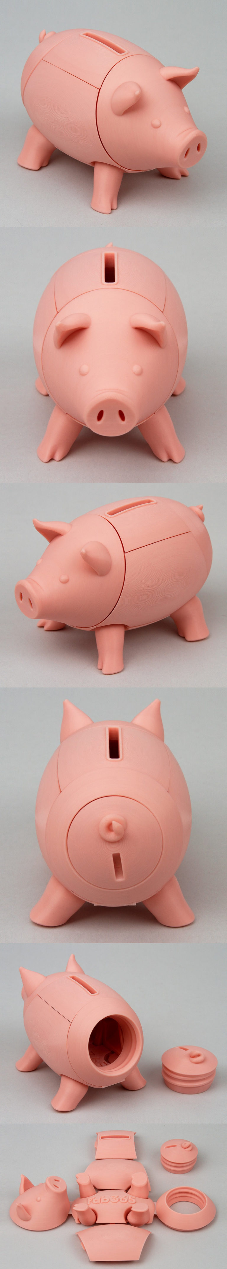Desire FX 3d models | Fab365 – Foldable Piggy Bank – 3D Print Model STL