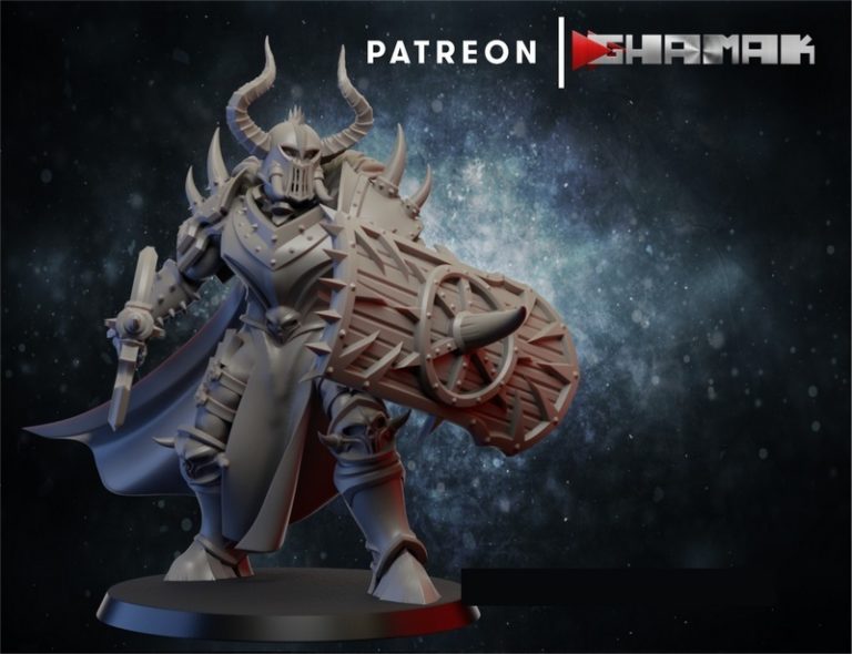 Desire FX 3d models | Ghamak – Chaos Warrior 1 – 3D Print Model STL