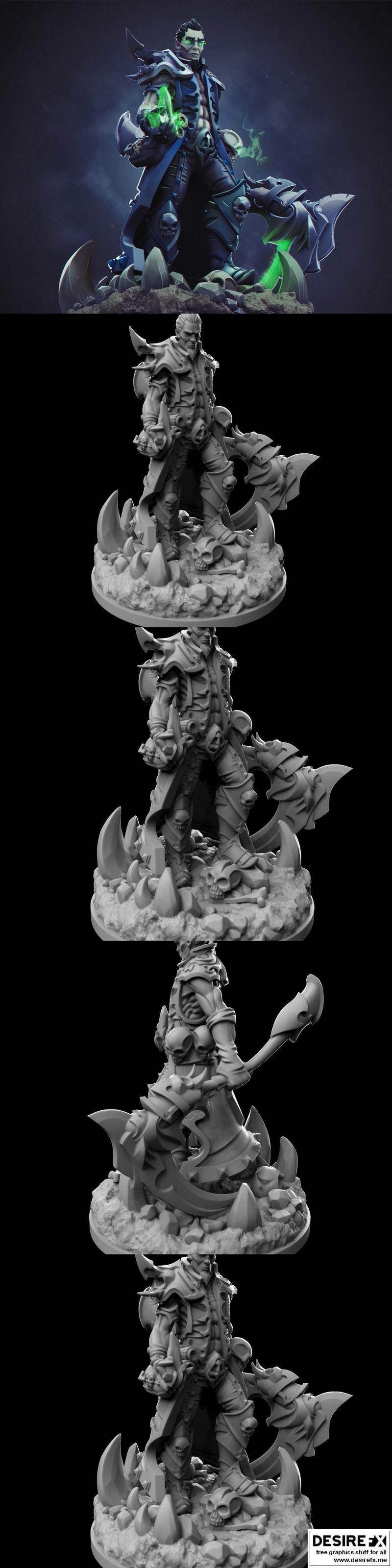 Desire FX 3d models | Necromancer 3D print model
