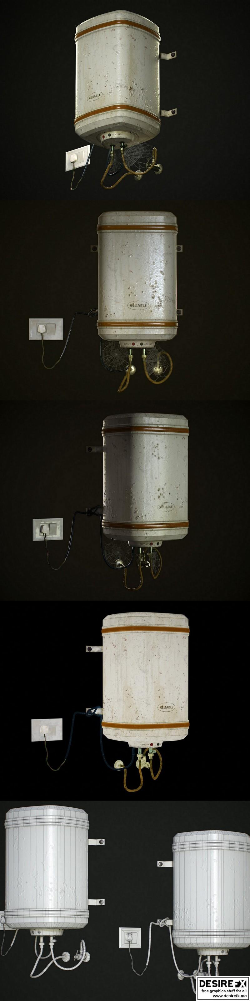 Desire FX 3d models | Old Geyser – Environment asset