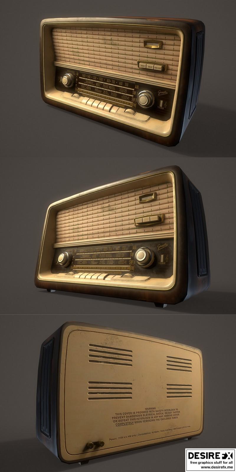 Desire FX 3d models | Radio