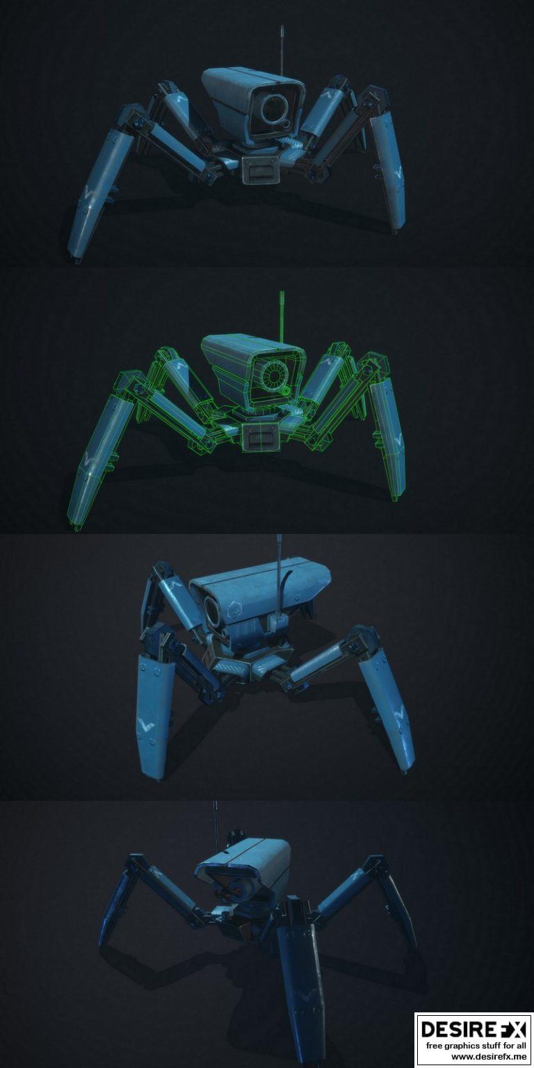 Desire FX 3d models | Cyberpunk & Robotics