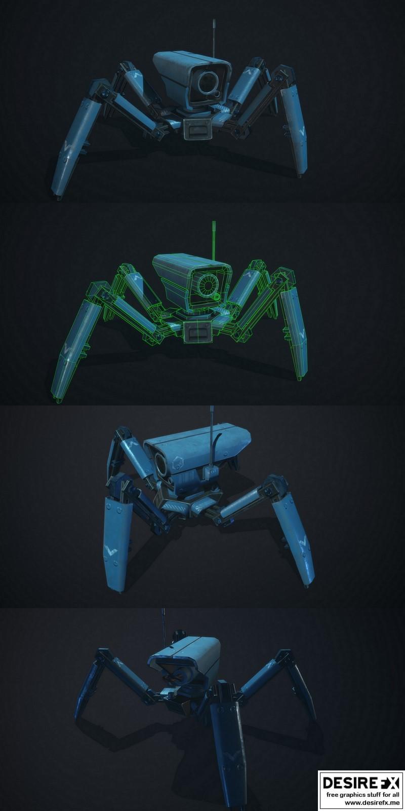 Desire FX 3d models | Scouting Robot