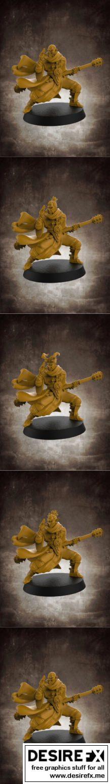 Desire FX 3d models | Male RPG Monk – Human, Elf, Half Orc, Tiefling ...