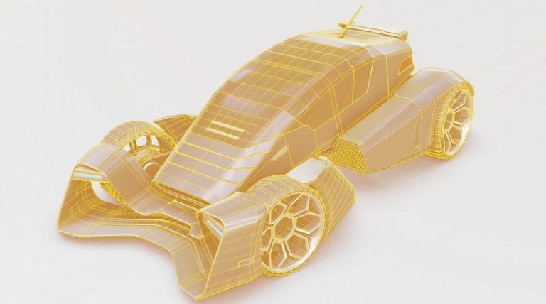 Desire FX 3d models | Futuristic Concept Vehicle