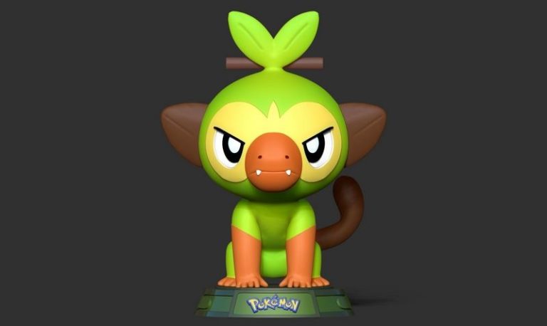 Desire FX 3d models | Grookey – Pokemon Fanart 3D print model