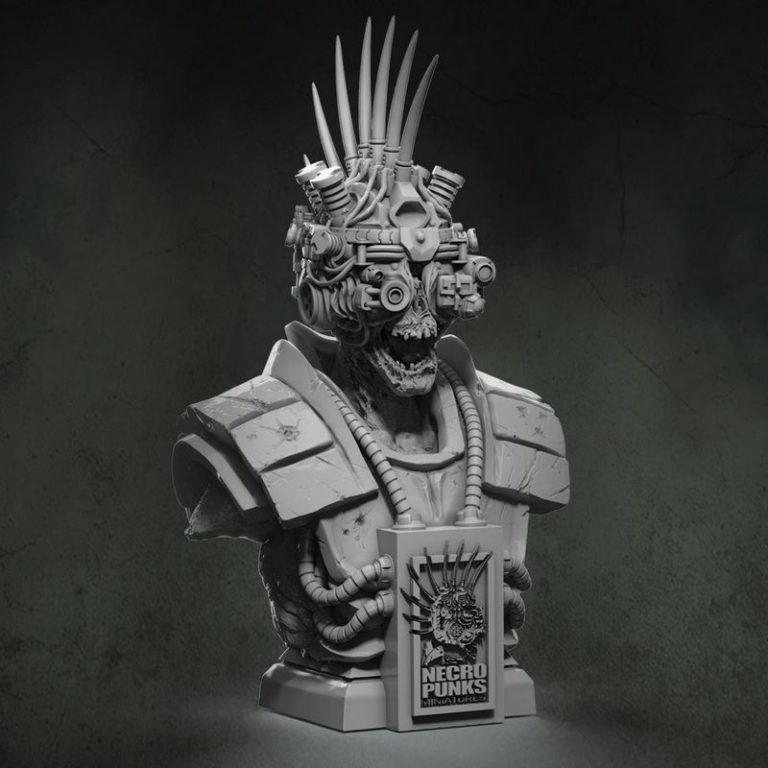 Desire FX 3d models | NECRO PUNK 3D print model