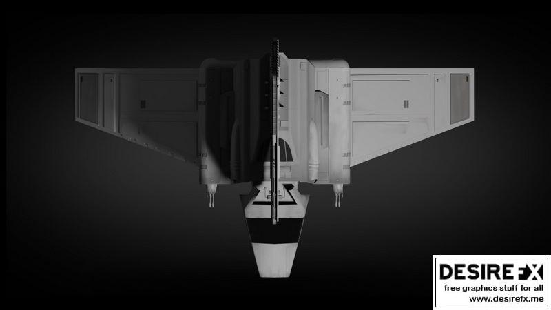 Desire FX 3d models | Star Wars Imperial Shuttle