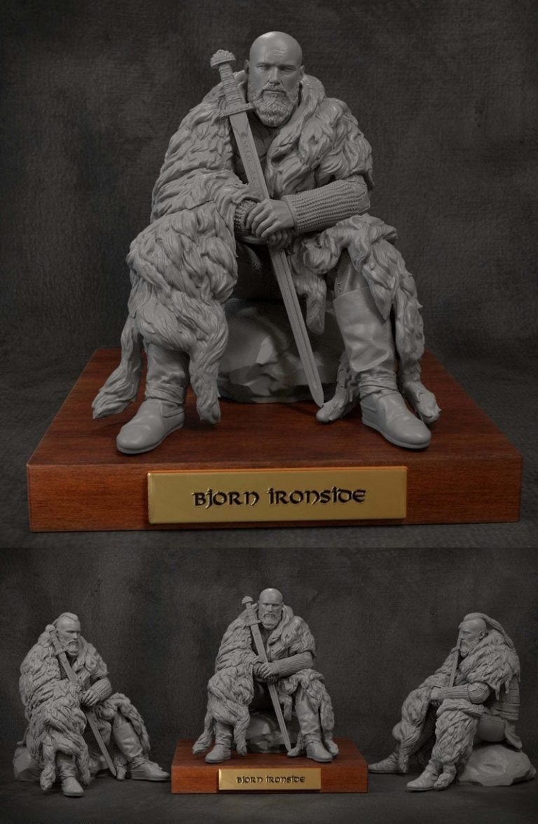 Desire FX 3d models | Bjorn Ironside With Ragnar Head Swap – 3D Print ...