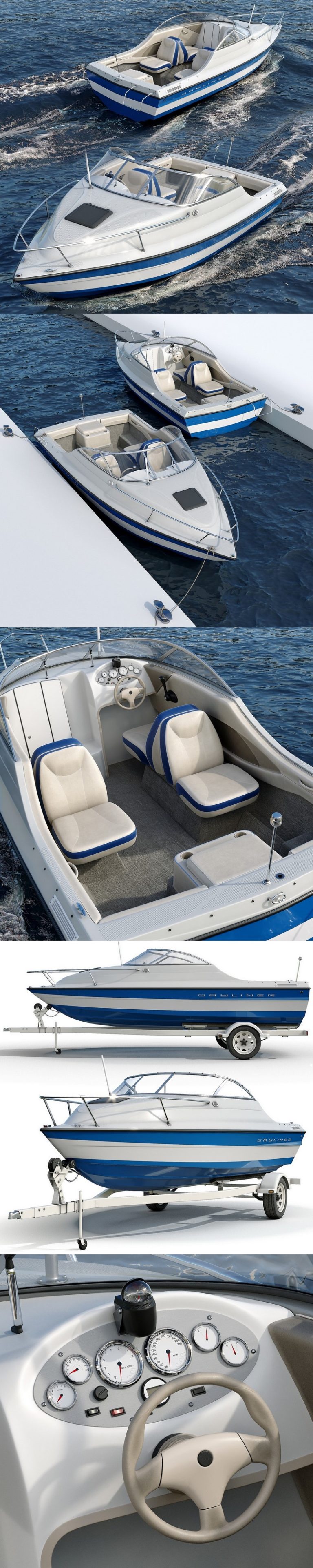 Desire FX 3d models | Boat Bayliner 3D model