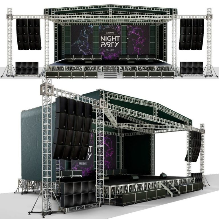 Desire FX 3d models | Concert Scene – 3D Model