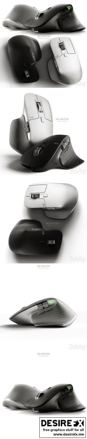 Desire FX 3d models | Logitech MX Master 3 3D Model