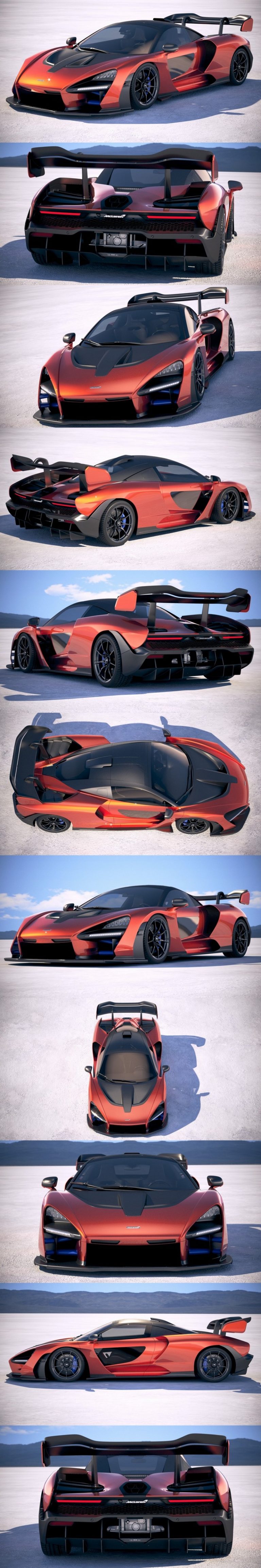 Desire FX 3d models | McLaren Senna 2019 3D Model