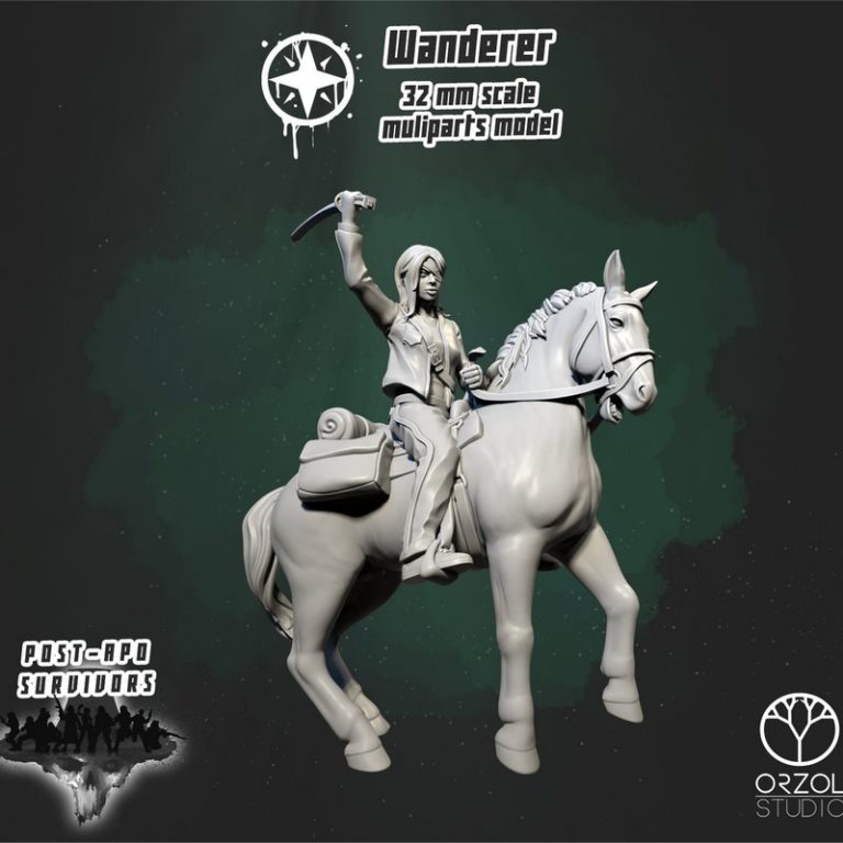 Desire FX 3d models | Post Apocalyptic Miniatures – Wanderer – 3D Print ...