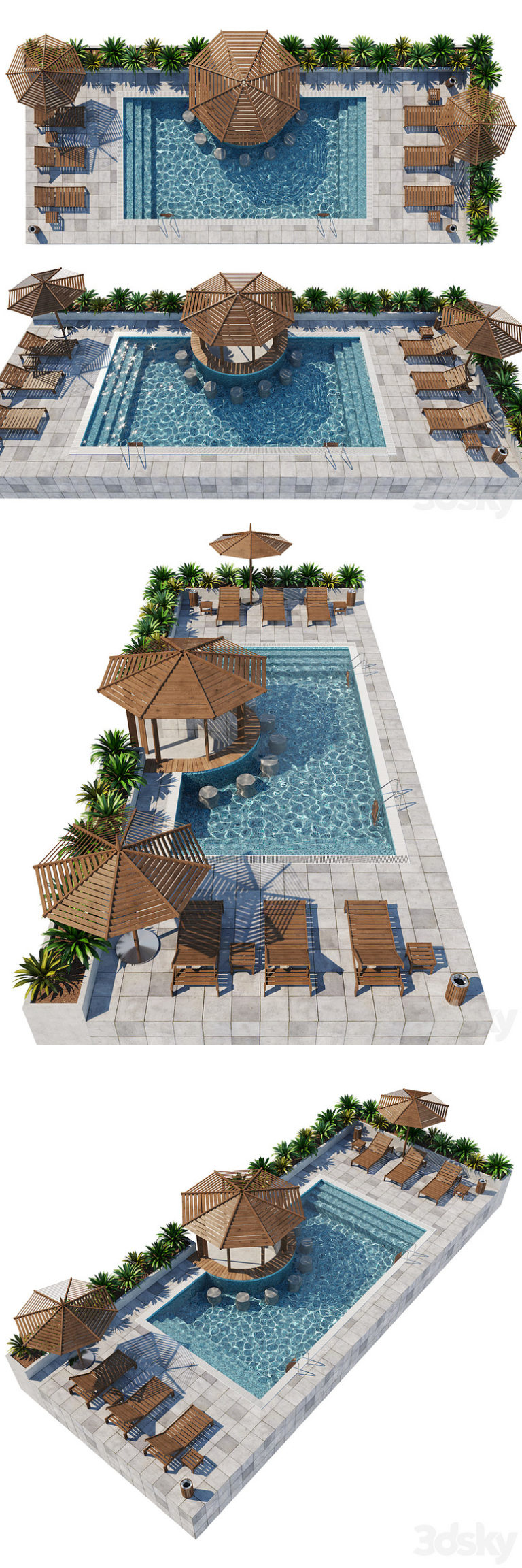 Desire FX 3d models | Swimming Pool 4 – 3D Model