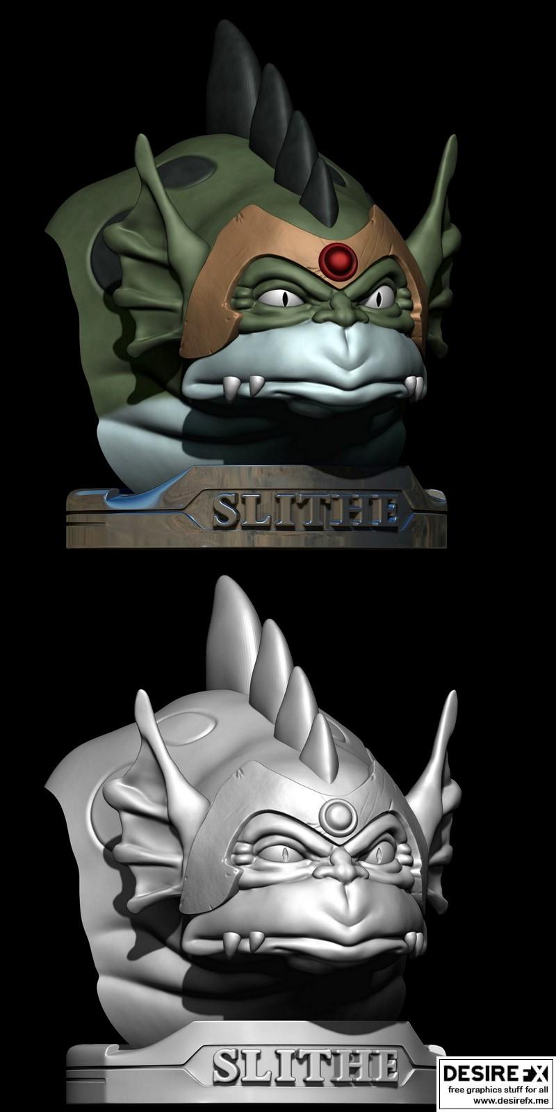 Desire FX 3d models | Thundercats Slithe – Reptilio villain STL Free 3D ...