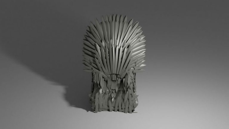 Desire FX 3d models | Iron Throne Different Design