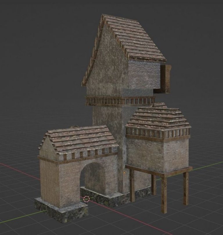 Desire FX 3d models | Medieval Structure