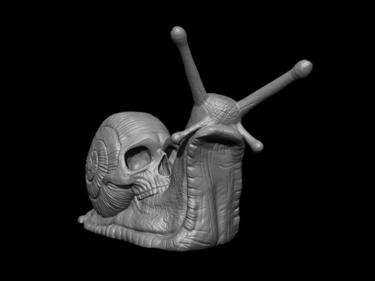 Desire FX 3d models | Skull Snail 3D print model