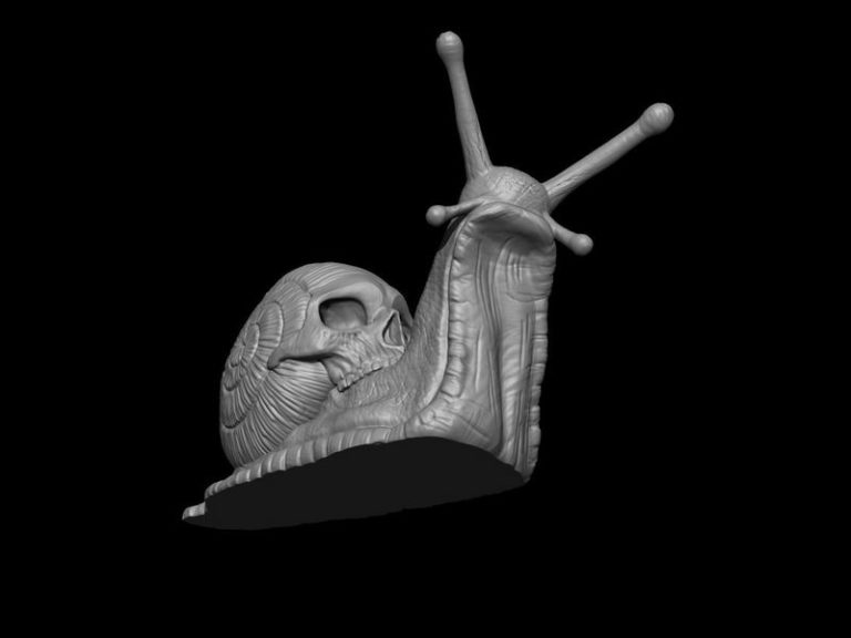 Desire FX 3d models | Skull Snail 3D print model