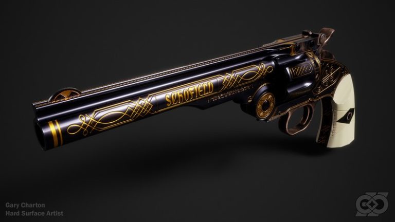 Desire FX 3d models | Smith and Wesson Model No3 Schofield Patent Revolver