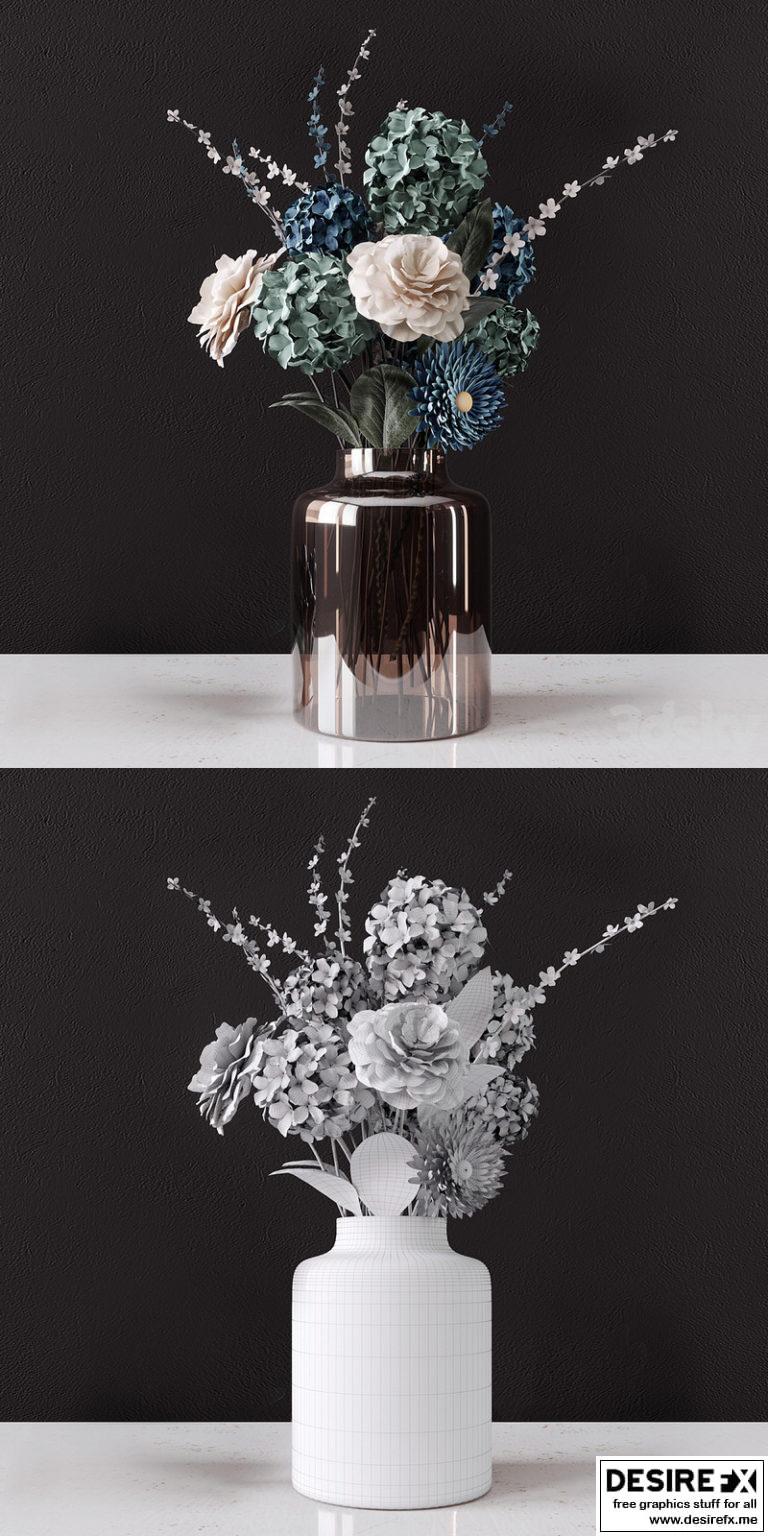 Desire FX 3d models | Decor Flowers – 3D Model