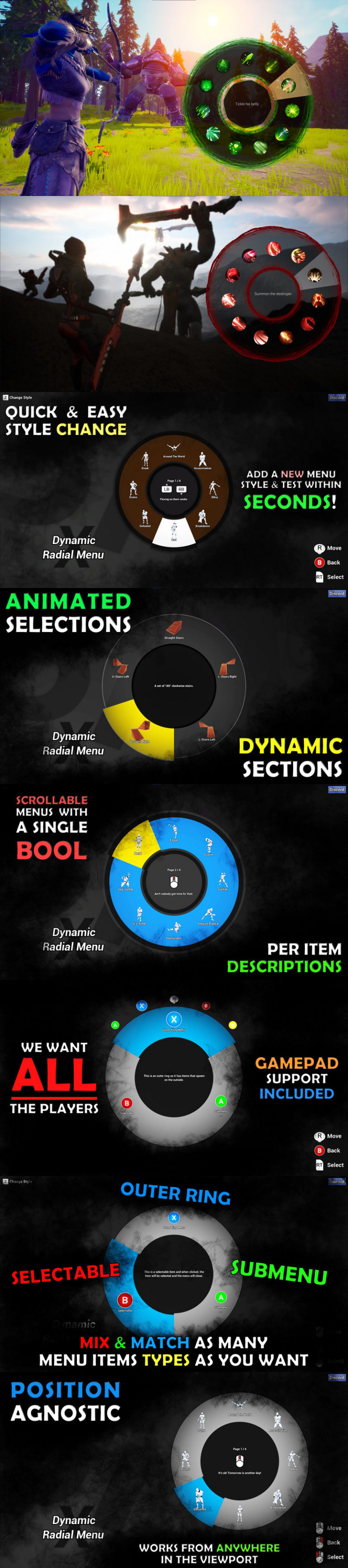 Desire FX 3d models | Dynamic Radial Menu