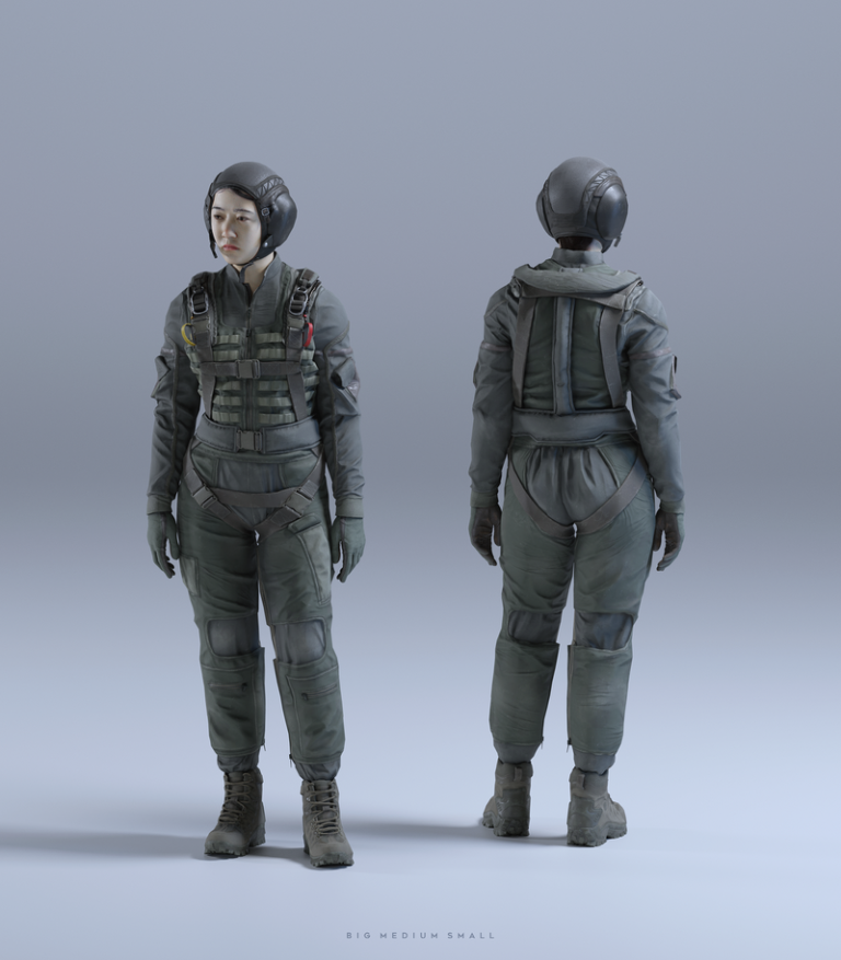 Desire FX 3d models | Mech Squad Collection – BigMediumSmall