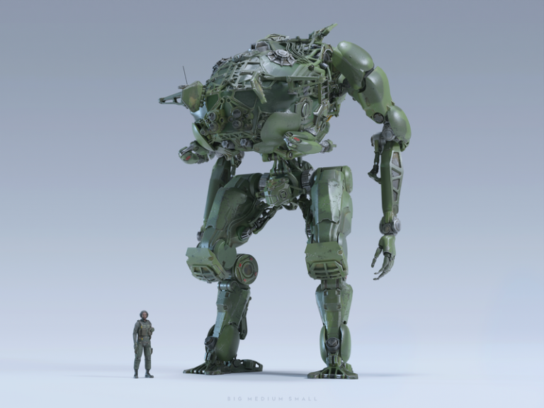 Desire FX 3d models | Mech Squad Collection – BigMediumSmall