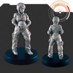 Desire FX 3d models | Sci-Fi Alien Female Pilot – 3D Print Model STL