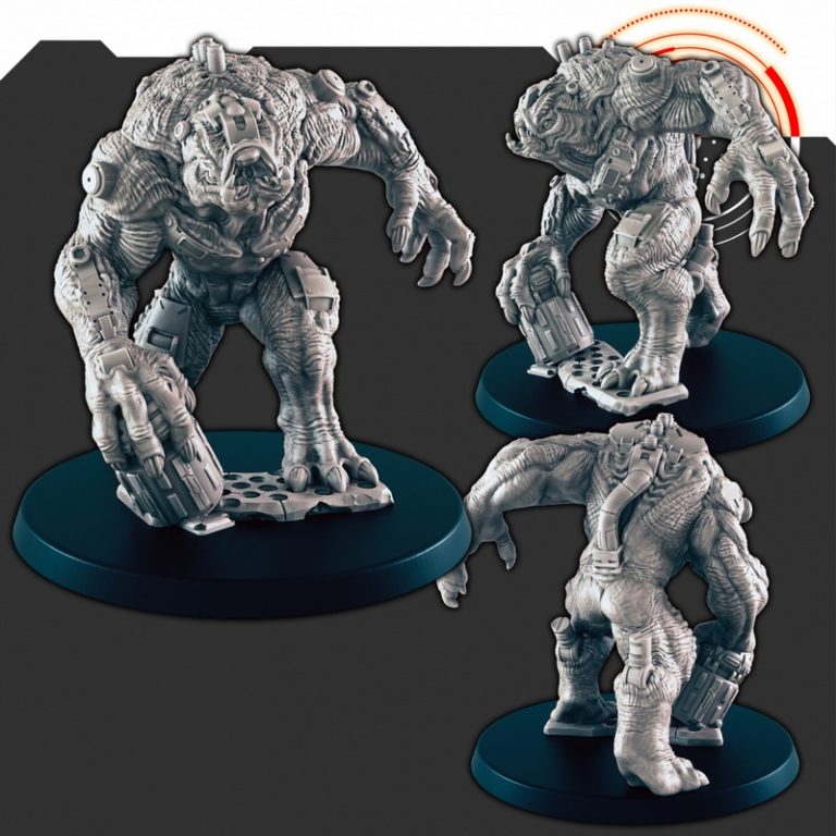 Desire FX 3d models | Sci-Fi Alien Hive The Behemoth – 3D Print Model STL