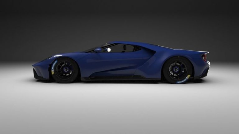 Desire FX 3d models | Ford GT with custom Martini Racing Livery