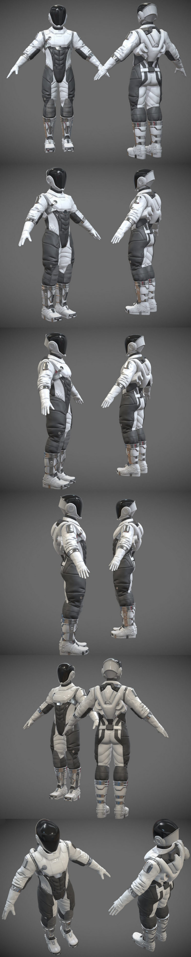 Desire FX 3d models | Astronaut Spacesuit Generic Sci-Fi Space Suit ...