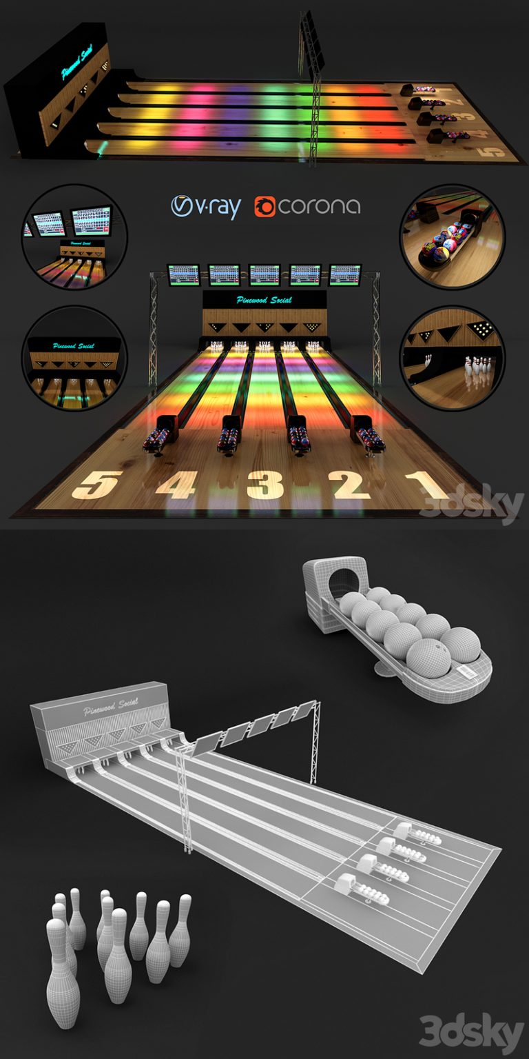 Desire FX 3d models | Bowling Game – 3D Model