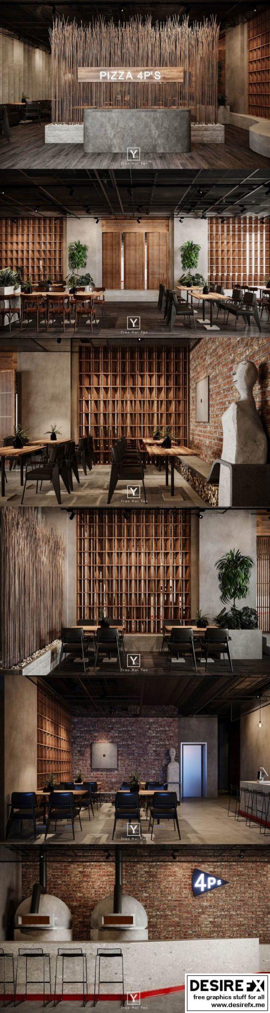 Desire FX 3d models | Restaurant Interior – 3D Model