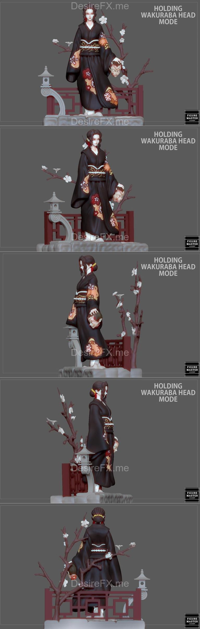 Desire FX 3d models | Muzan Kibutsuji Demon Slayer Kimetsu no Yaiba ...