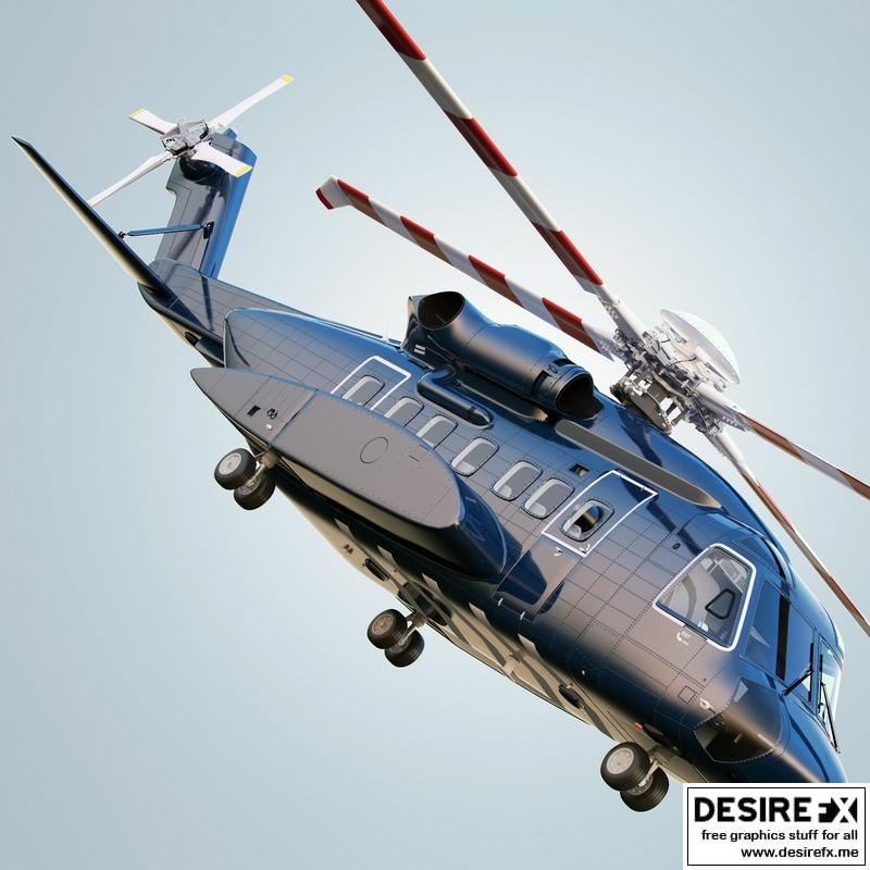 Desire FX 3d models | Realistic and fully detailed model of Sikorsky S ...