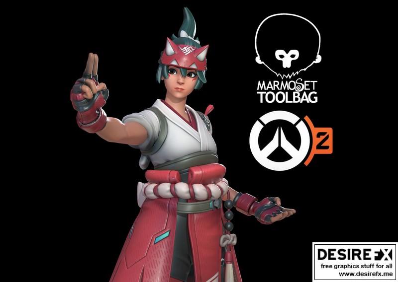Desire FX 3d models | Overwatch – Kiriko
