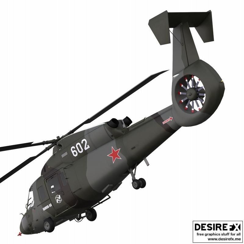 Desire FX 3d models | Kamov Ka-60 Kasatka Orca